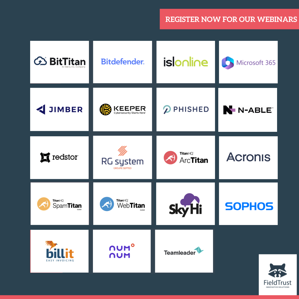Invitation at the Webinar Series – Fieldtrust